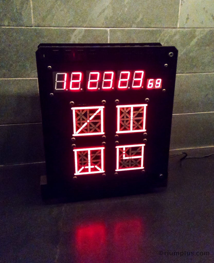 25-Hour Digital Myst Clock/Chronometer | Realm of RIUM+